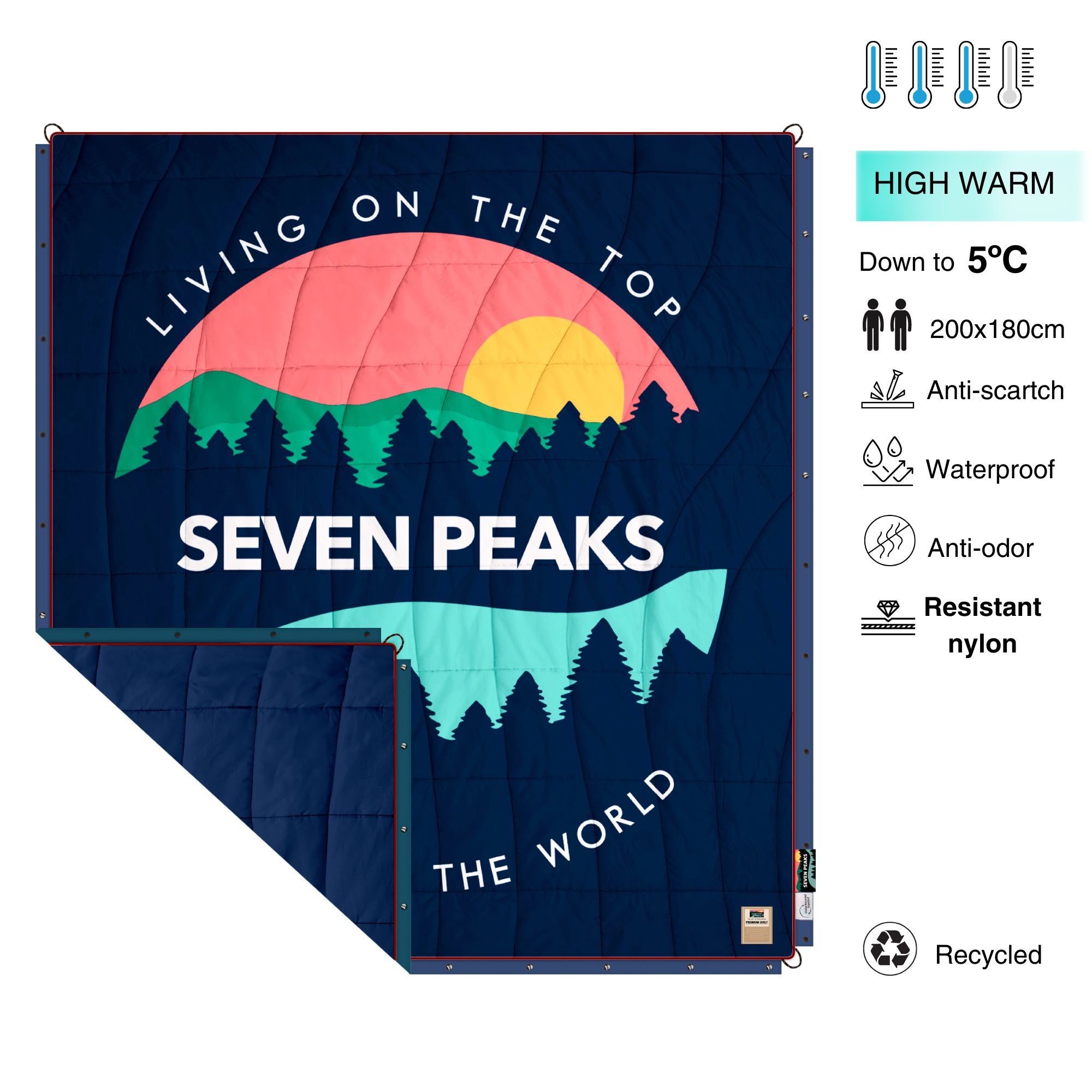 Outdoor quilt Seven Peaks – seven peaks online